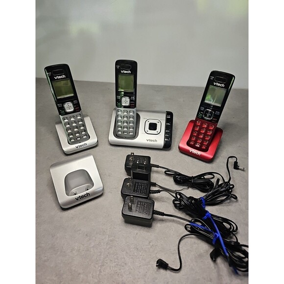 vtech | Other | Vtech Cs67294 Cordless Phone Answering System Main Base ...